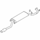 28610-4Z500 Genuine Hyundai Front Muffler Assembly