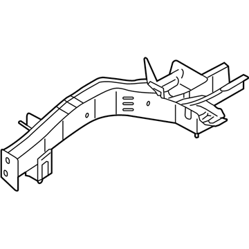 64602-2B200 Genuine Hyundai Member Assembly-Front Side,RH