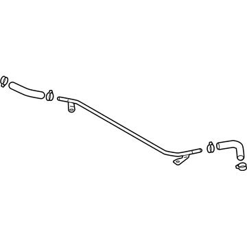 25468-3C200 Genuine Hyundai Hose Assembly-Water Ventilator