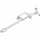 28710-S2300 Genuine Hyundai Rear Muffler Assembly