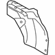 86812-F3500 Genuine Hyundai Front Wheel Guard Assembly,Right