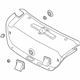 87321-D2000 Genuine Hyundai Weather Strip-Trunk Lid
