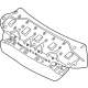 69100-AA000 Genuine Hyundai Panel Assembly-Back