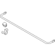 55515-AAAA0 Genuine Hyundai Bracket-STABILIZER Bar,LH