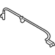 64168-H8000 Genuine Hyundai Bracket-Hood Release Cable MTG