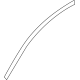 82860-K5000 Genuine Hyundai MOULDING ASSY-FRT DR FRAME,RH