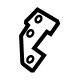 65793-AA000 Genuine Hyundai Bracket Assembly-Spare Tire MTG