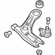 54500-D3000 Genuine Hyundai Arm Complete-Front Lower,LH