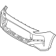 86595-S2600 Genuine Hyundai MOULDING-Front Bumper,LH