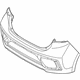 86689-G2000 Genuine Hyundai Moulding-Rear Bumper Lower,Center