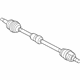 49501-F2150 Genuine Hyundai Shaft Assembly-Drive,RH