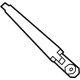 98850-A4000 Genuine Hyundai Blade Assembly-WIPER,RR