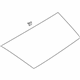 87860-S8000 Genuine Hyundai GARNISH Assembly-C.PILLAR,RH