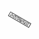 86316-S2500 Genuine Hyundai Emblem-HTRAC 2.5T