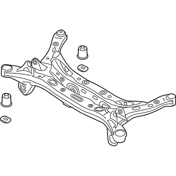 55400-F6250--DS Genuine Hyundai Crossmember Complete