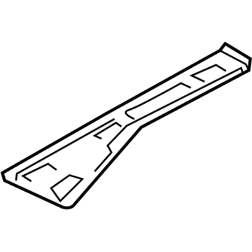65527-F2020 Genuine Hyundai Panel Assembly-RR Floor Side,RH