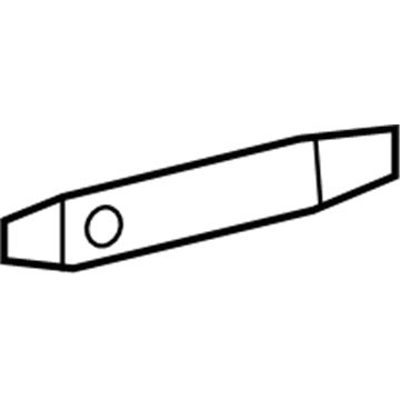 86587-3V000 Genuine Hyundai Bracket-Front Bumper Upper Support