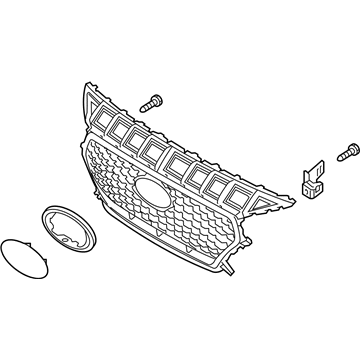 86350-G3030 Genuine Hyundai Radiator Grille Assembly