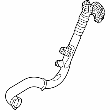 28272-2CTA8 Genuine Hyundai Hose&Pipe Assembly-INTERCOOLER Inlet